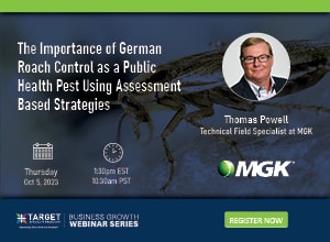 German cockroach control webinar with MGK | Target Specialty Products US