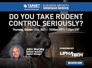 DO YOU TAKE RODENT CONTROL SERIOUSLY? | Target Specialty Products US