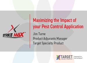 Maximizing the Impact of your Pest Control Application | Target ...