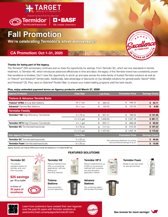 Specials | Target Specialty Products US