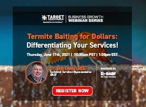 Termite Baiting for Dollars: Differentiating Your Services! | Target ...